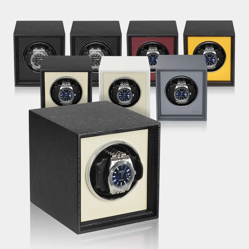 MODALO TWIST Watch Winder for 1 Watch – Automatic Winding Program & 8